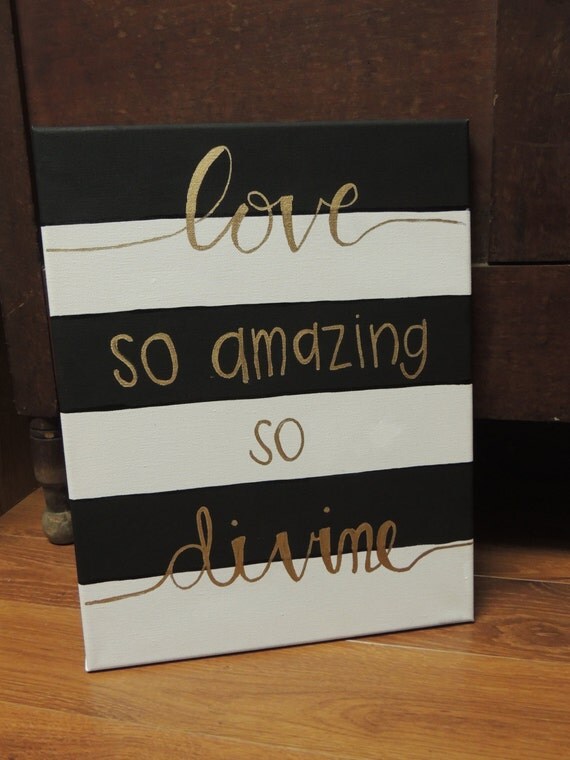 Items similar to Love So Amazing, So Divine - Wondrous Cross Lyrics ...