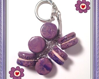 Cupcake Key Chain Clay Cupcakes Polymer Clay Tiny Clay