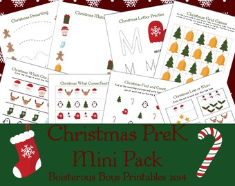 Christmas Gingerbread Treats PreK Printable Thematic Learning