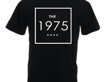 The 1975 Logo - Mens Rock Pop Punk Various Colors Shirts T-Shirts Mens ...