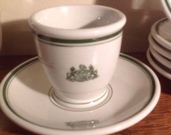 Rare SIX Jackson China Restaurant Ware Coffee Cup & Saucer Pa Motto ...