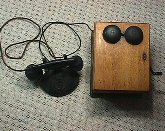 Antique phone box | Etsy