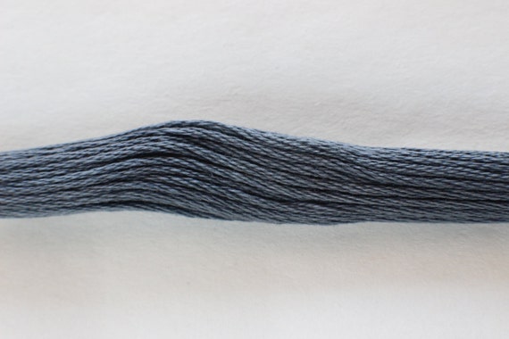 DMC Embroidery Floss Color 413 Dark Pewter by FriendshipCorner