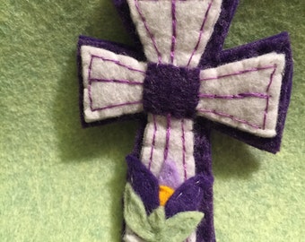 Popular items for felt crosses on Etsy