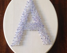 Popular items for string art letters on Etsy