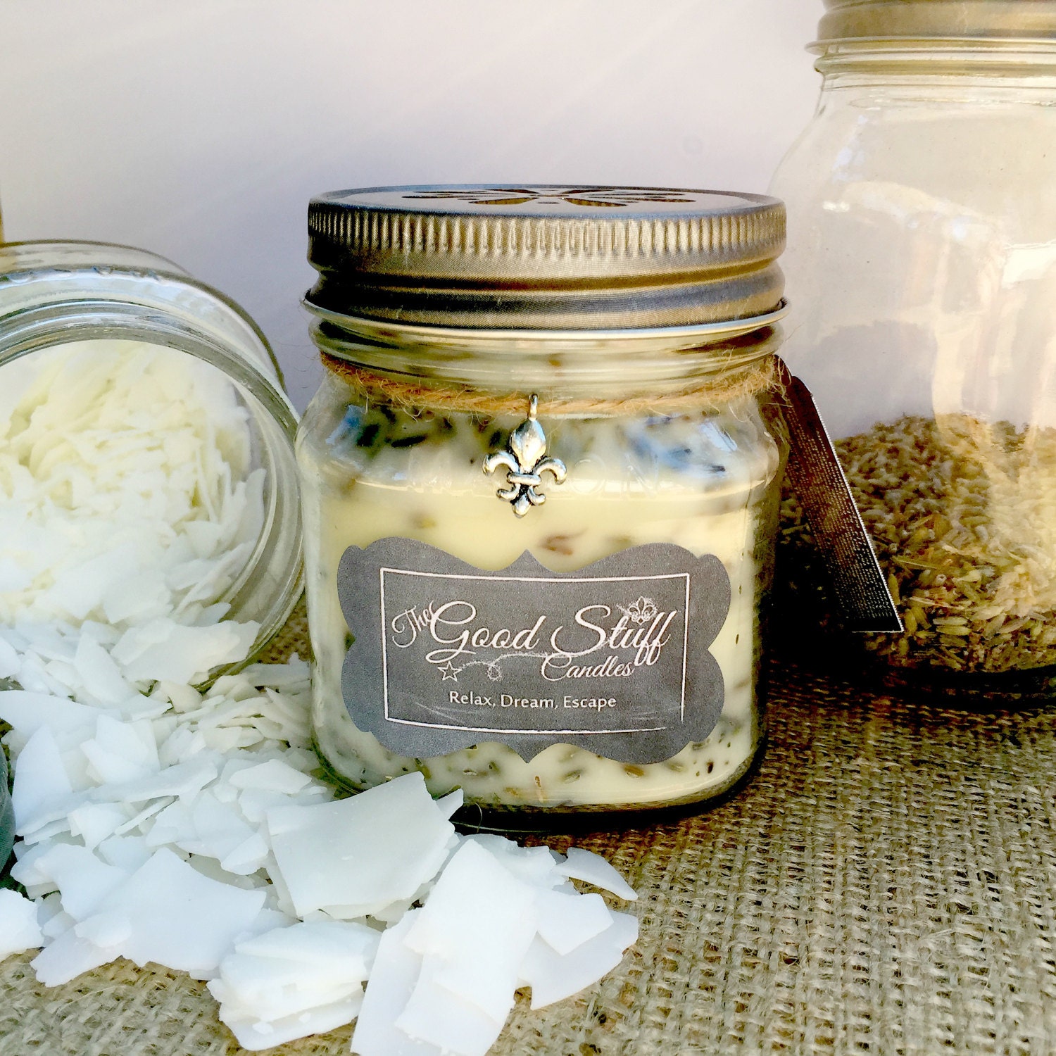Hand poured soy candles with amazing scents by TheGoodStuffCandles