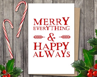Merry everything | Etsy