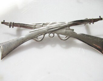 Popular items for crossed rifles on Etsy