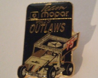 Clearance Sale Team Mopar Outlaws Vintage Tie Tack Lapel Pin