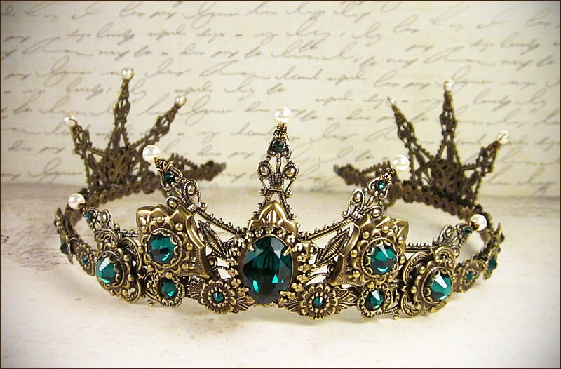 Renaissance Tiara Medieval Tiara Medieval by RabbitwoodandReason