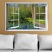 Wall mural window self adhesive Holland open window view-3
