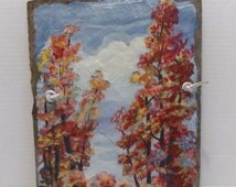 Popular items for hand painted slate on Etsy