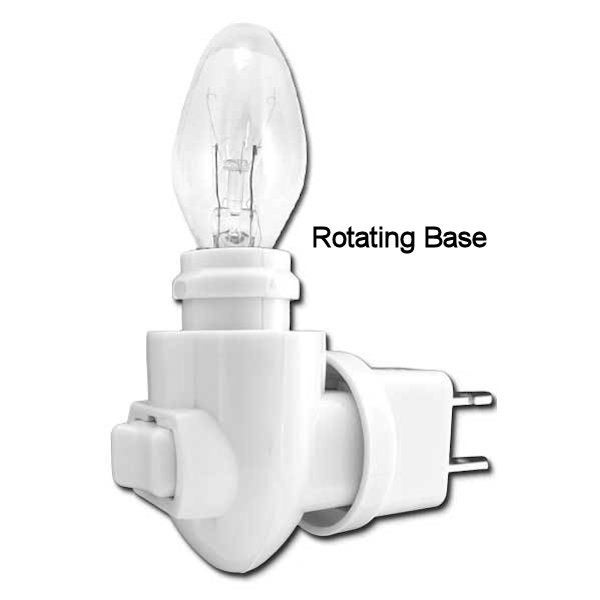 Automatic OR Rotating Night Light Base by FleetingStillness