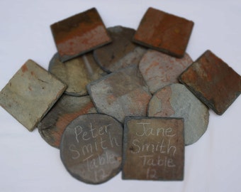 Slate table numbers | Etsy