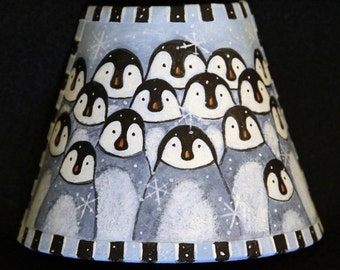 Penguin lamp | Etsy