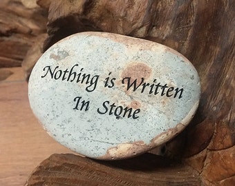 Popular items for written in stone on Etsy