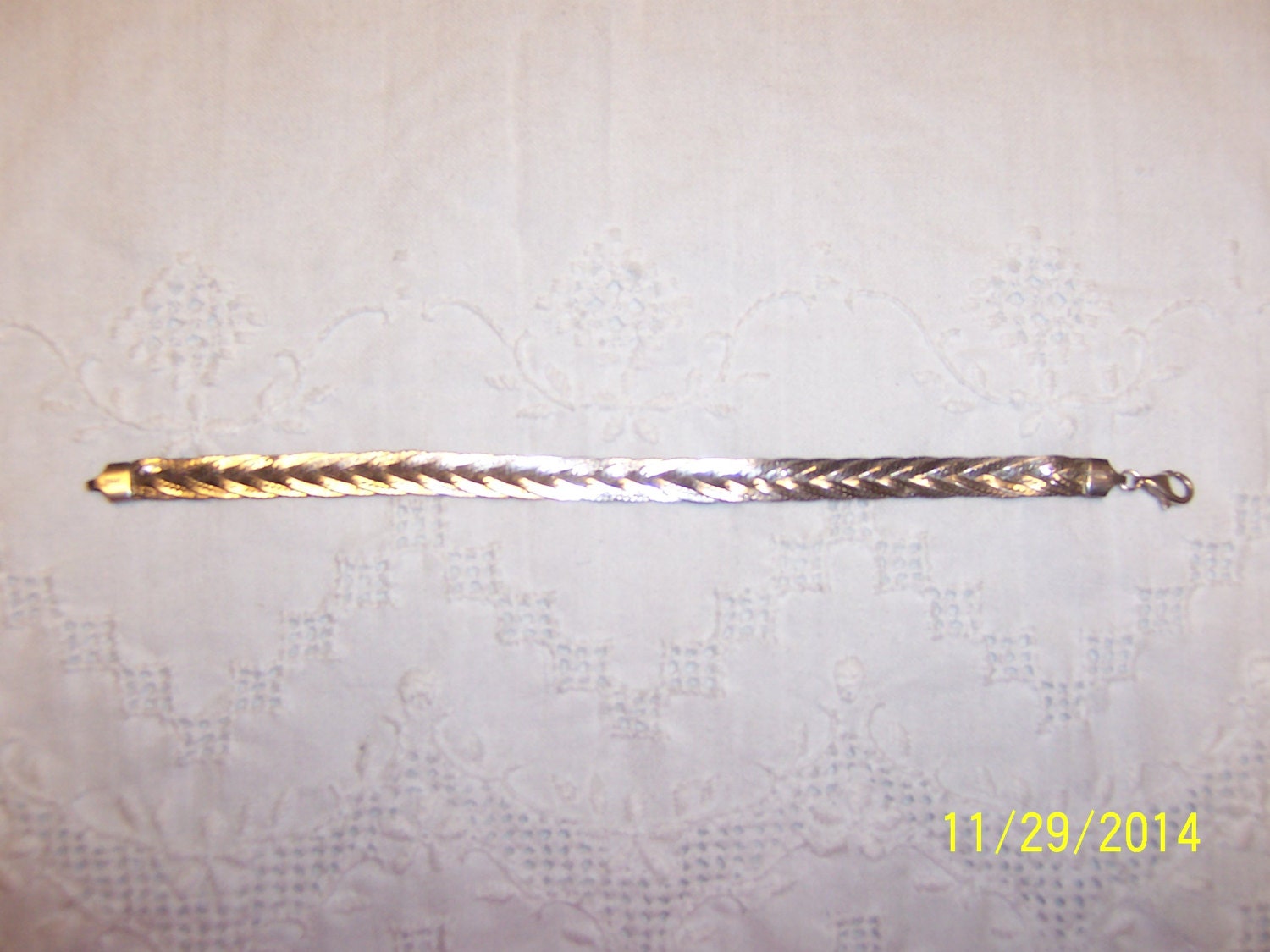 Vintage Braided Bracelet. Sterling Silver. – Haute Juice