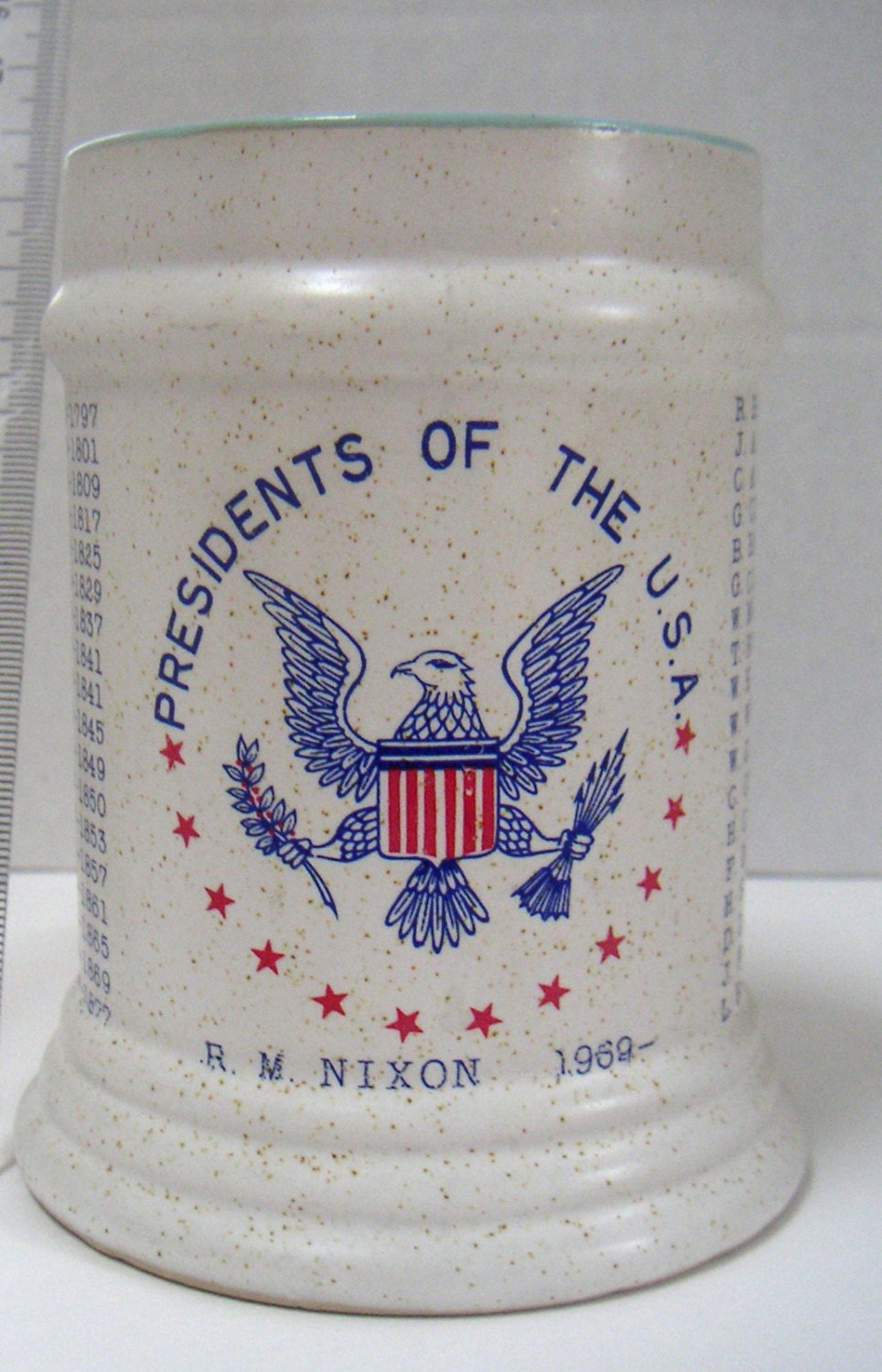 Vintage Mug,Coffee Mug,Presidents of the USA,Keepsake. FREE Shipping ...