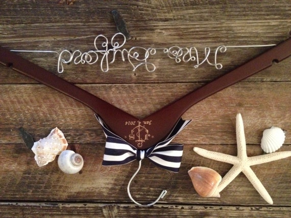 Anchor Nautical Wedding Hanger
