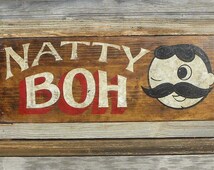 Popular items for natty boh sign on Etsy