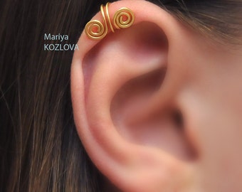 Upper ear earring | Etsy