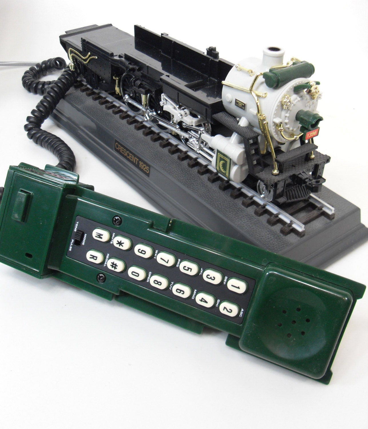 Phone Telemania Locomotive Phone Train Phone Vintage Phone