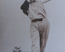 Popular items for ted williams on Etsy