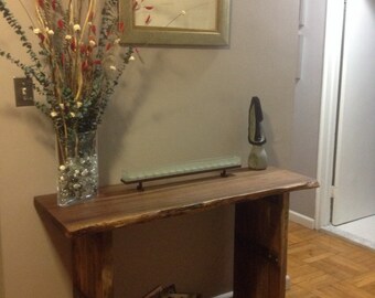 Unique live edge sofa table related items | Etsy