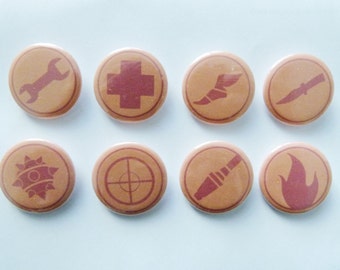 Team Fortress 2 Button Set