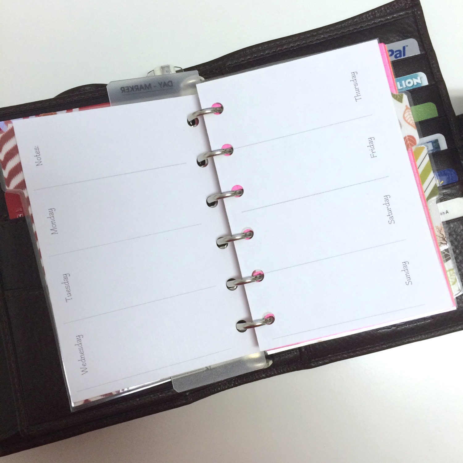 Download POCKET Size WO2P Undated Planner Inserts