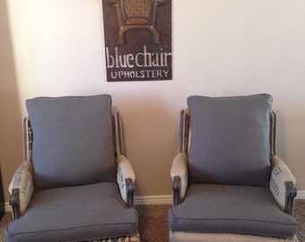 Items similar to vintage coffee bean bag chairs on Etsy