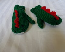 Popular items for dinosaur mittens on Etsy