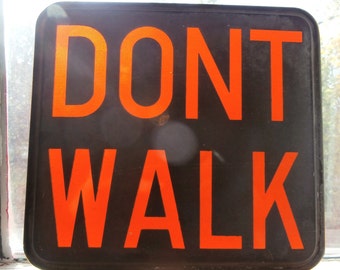 Popular items for walk sign on Etsy