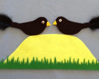 Popular items for little black birds on Etsy