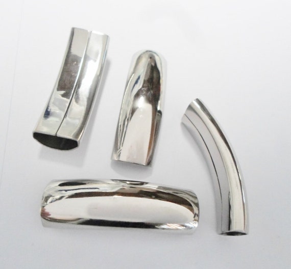 4 Stainless Steel 304 Half Round Tubes Half round by KallyCo