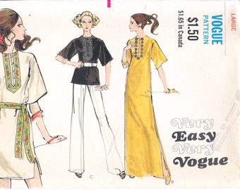 1970s Simplicity 7332 Junior/Misses Dress in Two by SewVintageLady