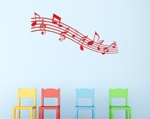 Popular items for music note decor on Etsy