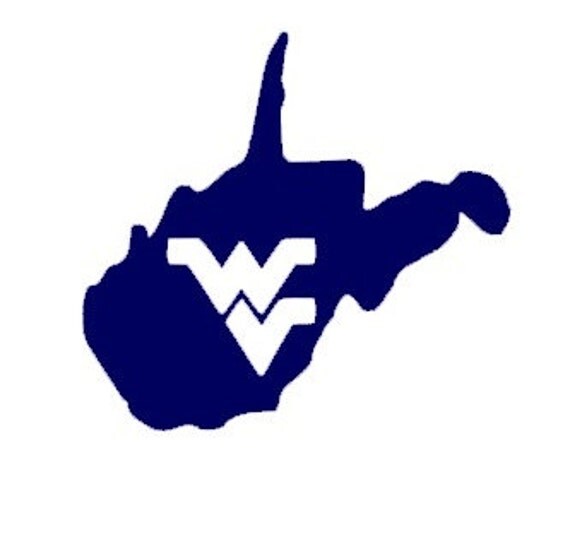West Virginia Car Decal Custom car decal by CraftingToMusic