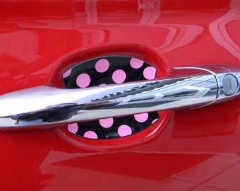 Mini Cooper Checkered Flag Auto Accessory New Car Door Handle