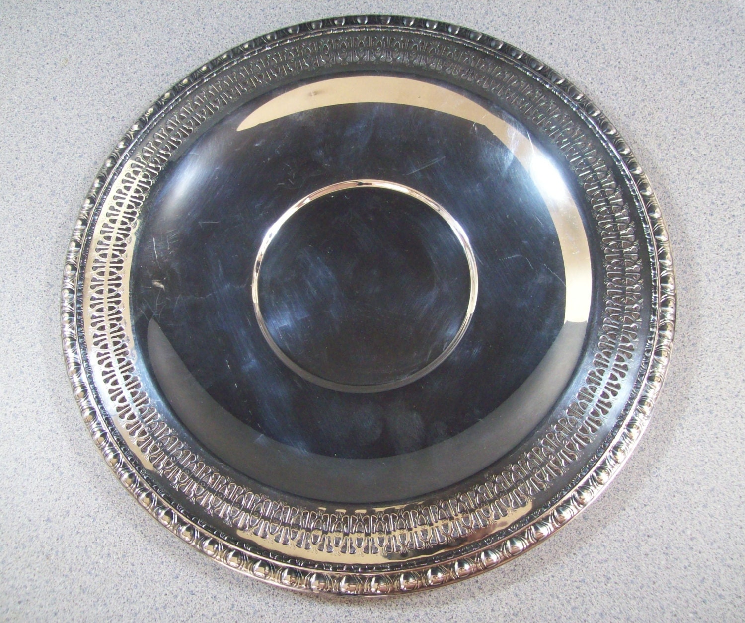 Vintage Sliver Plate Tray Serving Platter Rogers 12 1/4 inch – Haute Juice