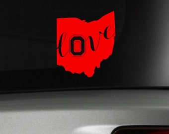 Popular items for ohio state love on Etsy