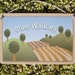 Gone Walking Sign: Personalised Fun Hanging Custom-Made Door