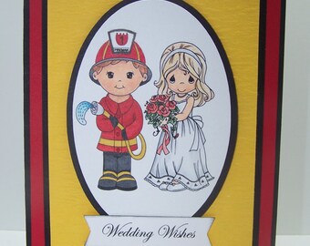 Popular items for fireman wedding on Etsy