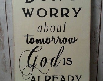 God is already there | Etsy