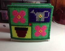 Popular items for flower napkin holder on Etsy