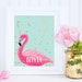DIGITAL Philippians 4:1 Scripture Print Flamingo Print Stand