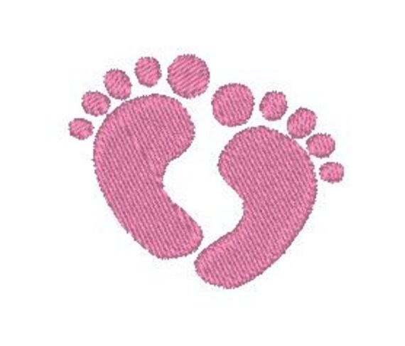 Baby Feet Embroidery Design