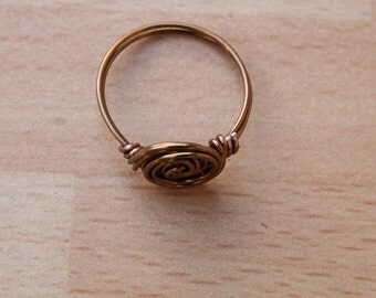 Spiral ring | Etsy