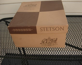 1940s-50s Men's Stetson Hat Box