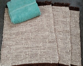 Throw Rug Hand Woven Rag Rug . Belladona. by HandwovenWonders